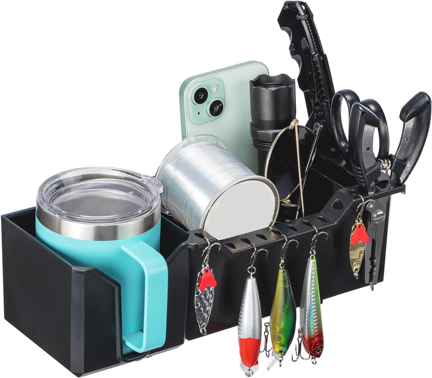 Amazon.com: KEMIMOTO Boat Cup Holder, Boat Caddy Organizer Marine Cup ...