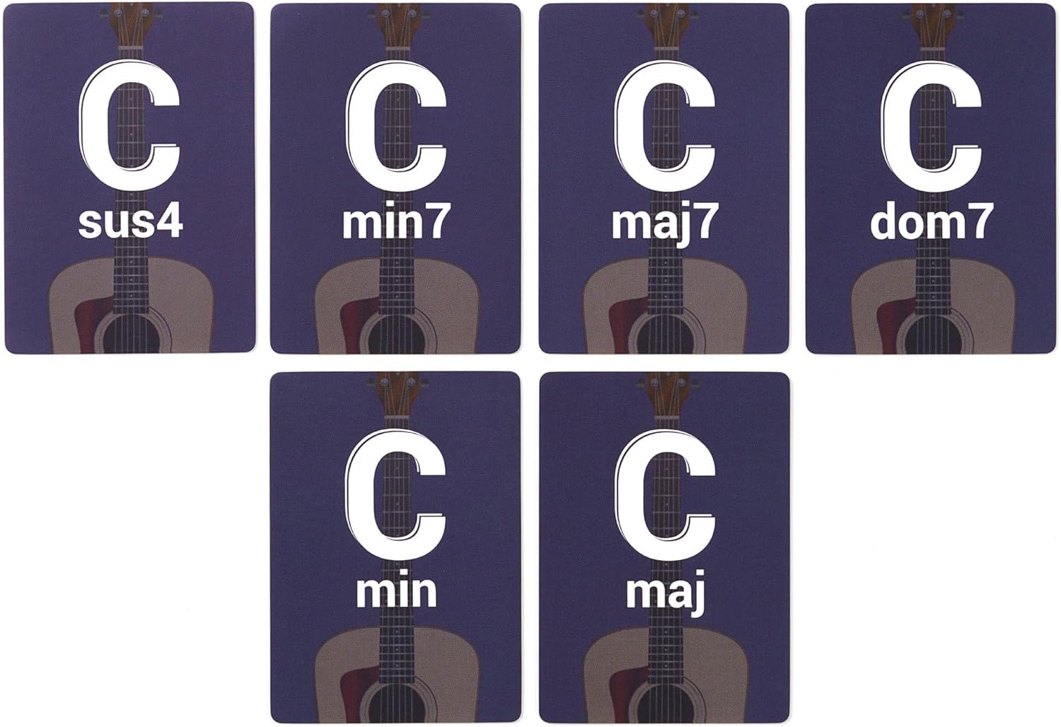 Infassic Guitar Chord Flash Cards - Acoustic & Australia | Ubuy