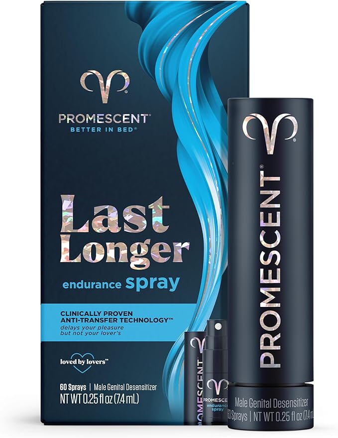 Amazon.com: Promescent Desensitizing Delay Spray for Men Clinically ...