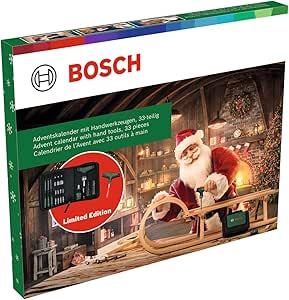 Bosch Hand Tool Advent Calendar 2024, 33-Piece (Tool Set with Bit ...