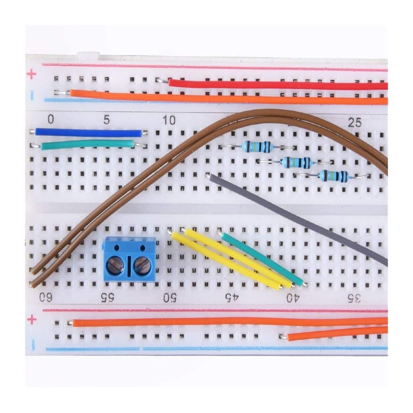 Snapklik.com : 840Pcs Breadboard Jumper Wire, 14 Vaules, Jumper Wire ...