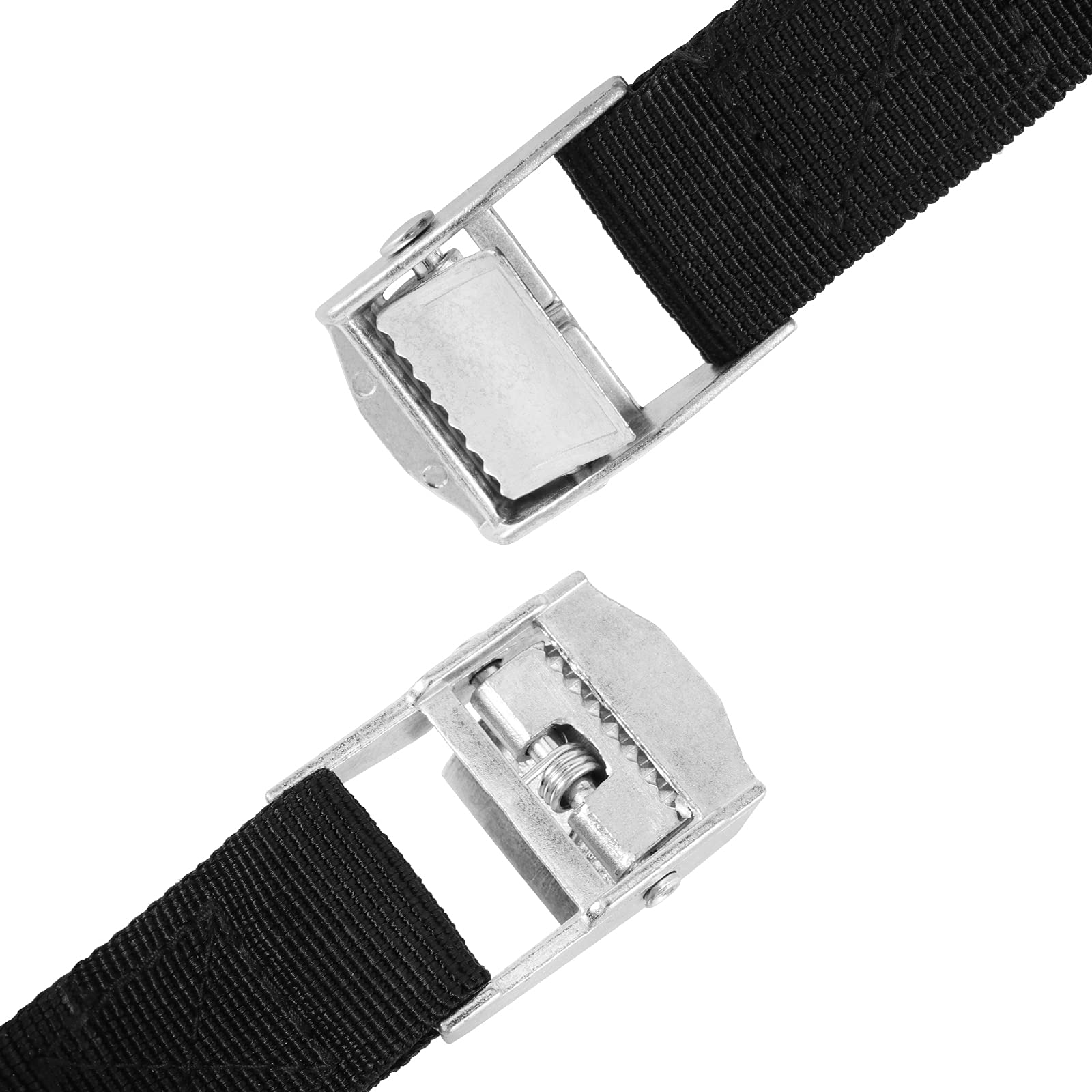 Snapklik.com : SEUNMUK 16 Pack 6.5 Ft Lashing Straps, 1 Inch Wide Black ...