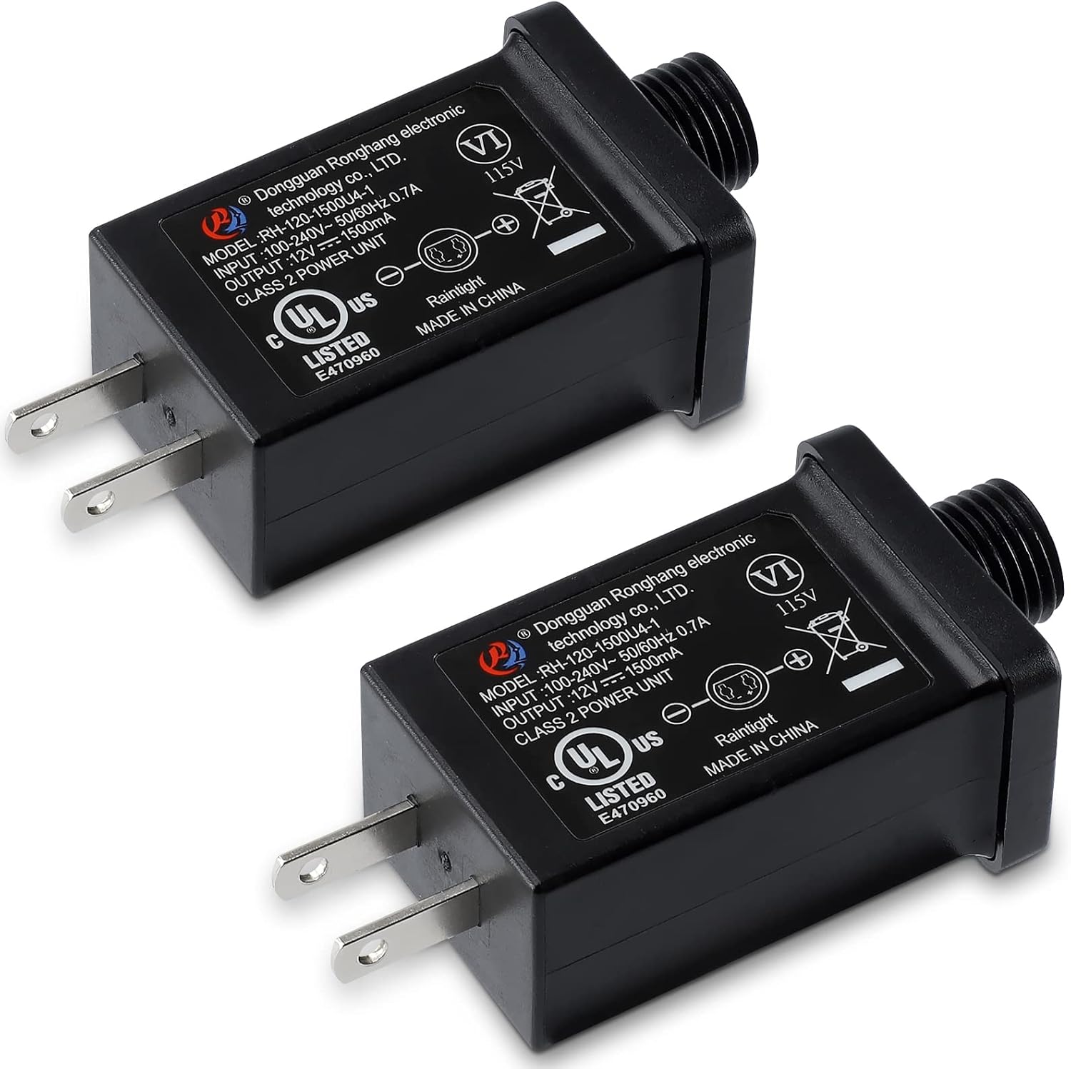 Replacement Yard Inflatable Adapter - 1A Transformer US Plug for ...