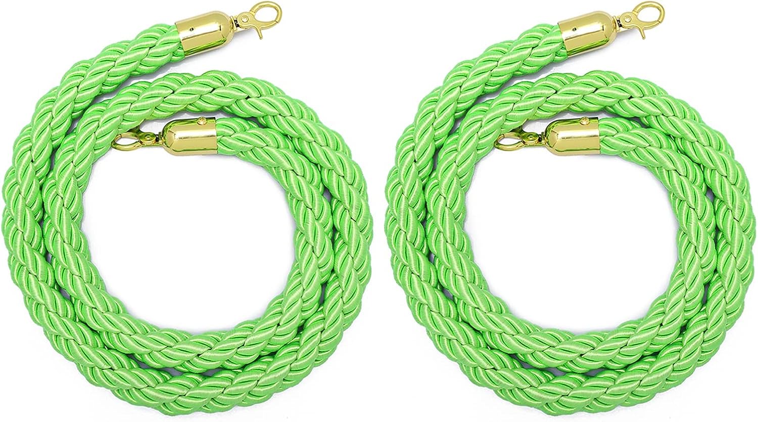 Amazon.com: 1.5m Braided Hemp Rope Queue Line Barrier, Woven Hanging ...