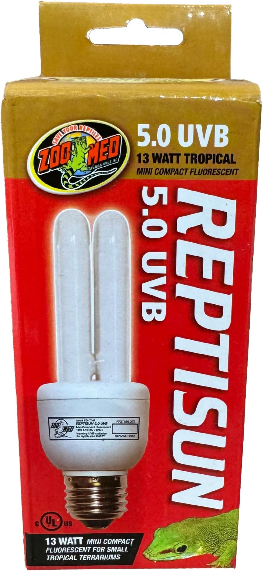 Amazon.com : Zoo Med UL-CF1 Mini Daylight Ultra Sun Compact Fluorescent ...