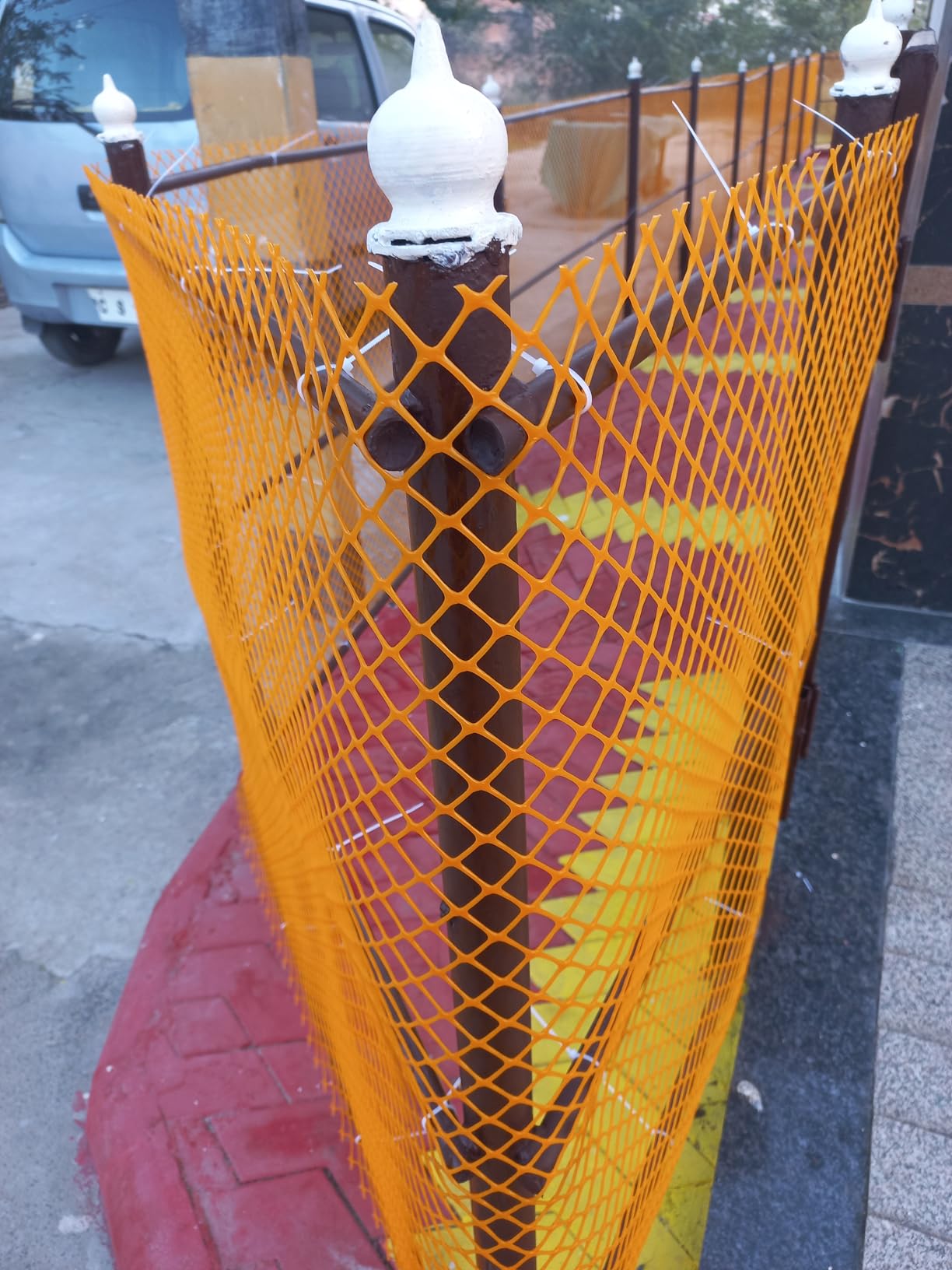 TAVASYA 3.3 Feet Height X 15 Feet Length UV Stabilized PVC Balcony ...