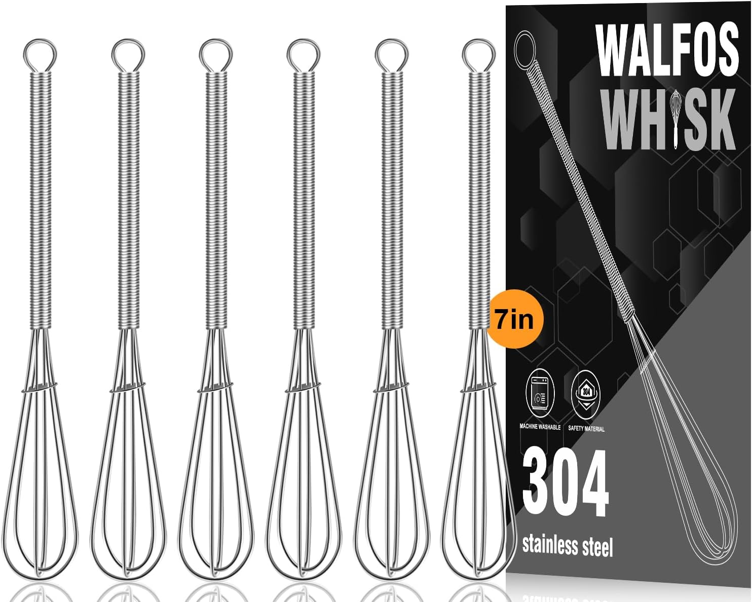 Amazon.com: Mini Whisks 5 inch 4Pcs: Home & Kitchen
