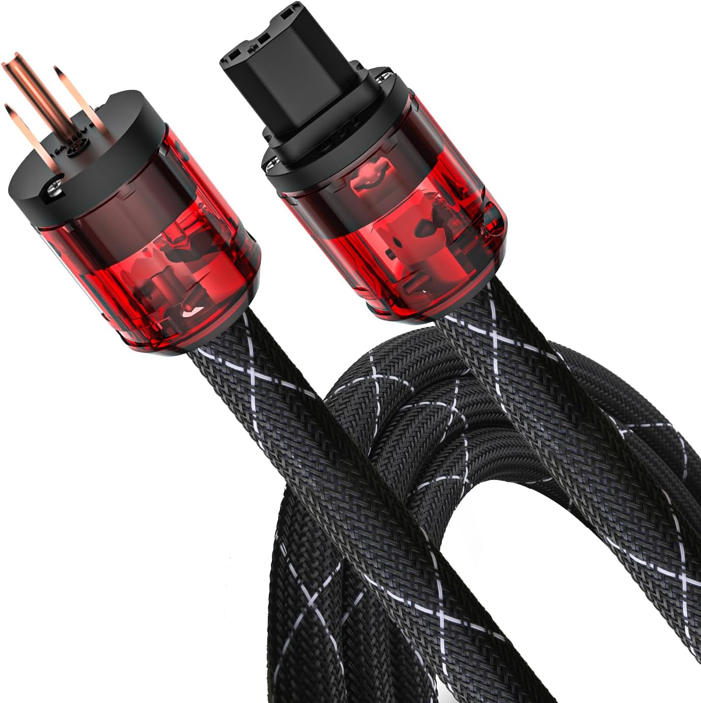 Amazon.com: WAudio 10 AWG Hi-End HiFi Audio Universal AC Power Cable ...