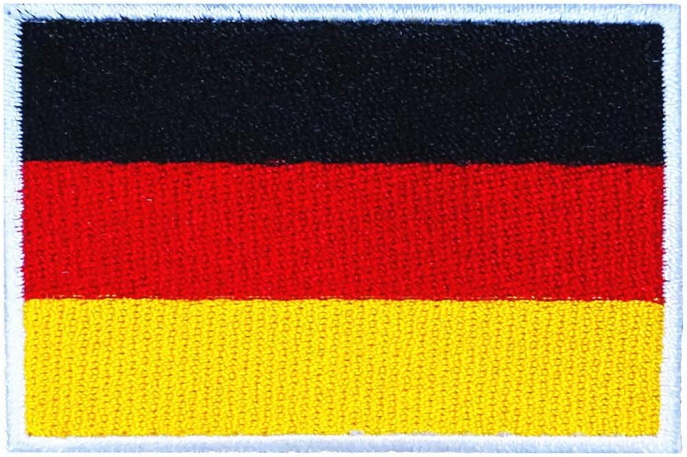 Amazon.com: Graphic Dust Germany Flag Embroidered Iron On Patch ...