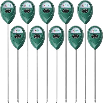 Amazon.com: 10 Pack Soil Moisture Meter Plant Water Meter Long Probe ...