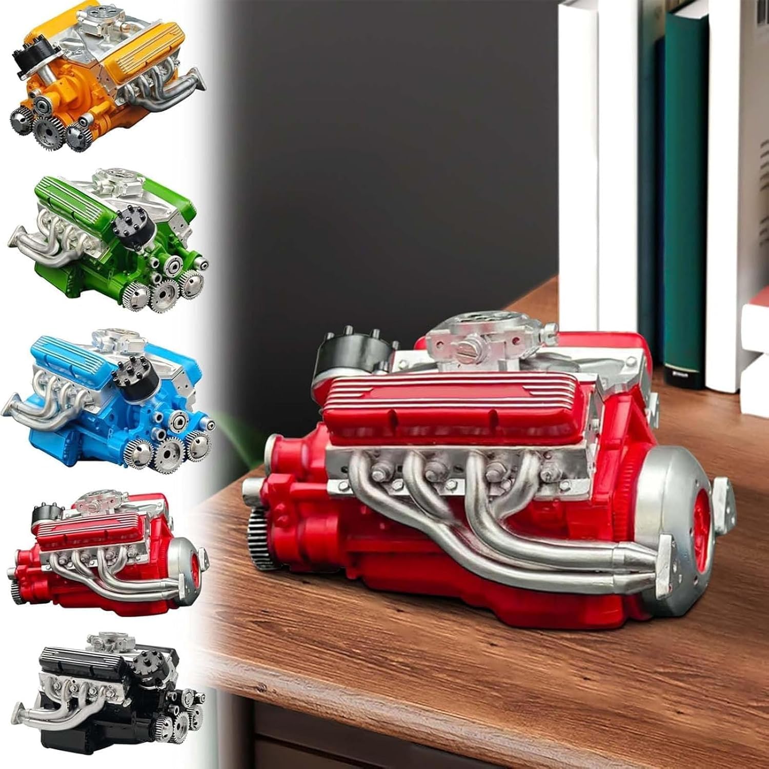 Gasoline OHV V8 Small-Block Engine Model Kits, Mini Thailand | Ubuy