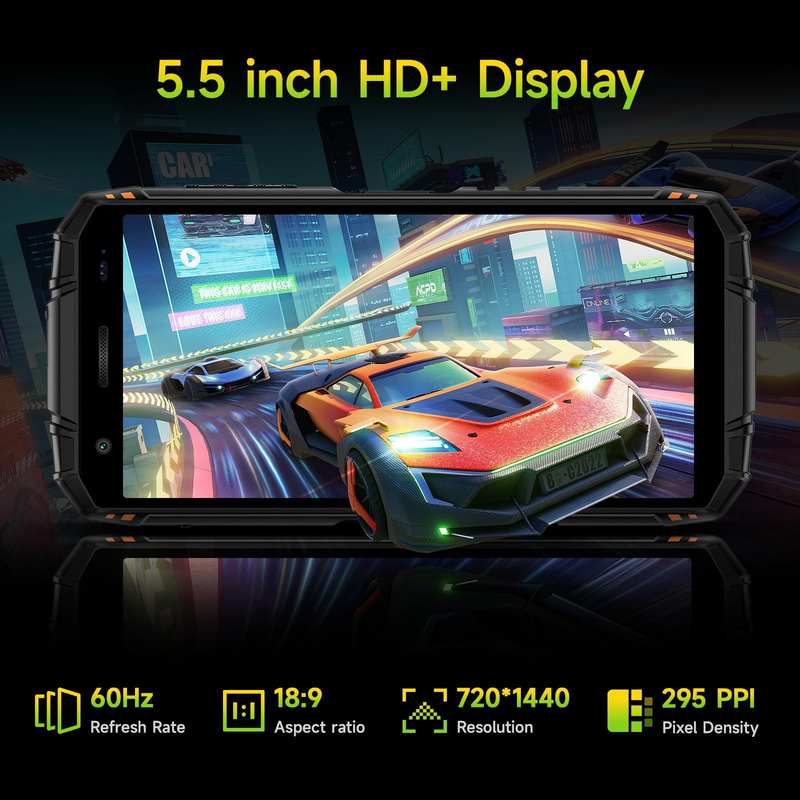 Snapklik.com : DOOGEE Fire 3 Pro Rugged Phone Unlocked- 8350mAh Battery ...