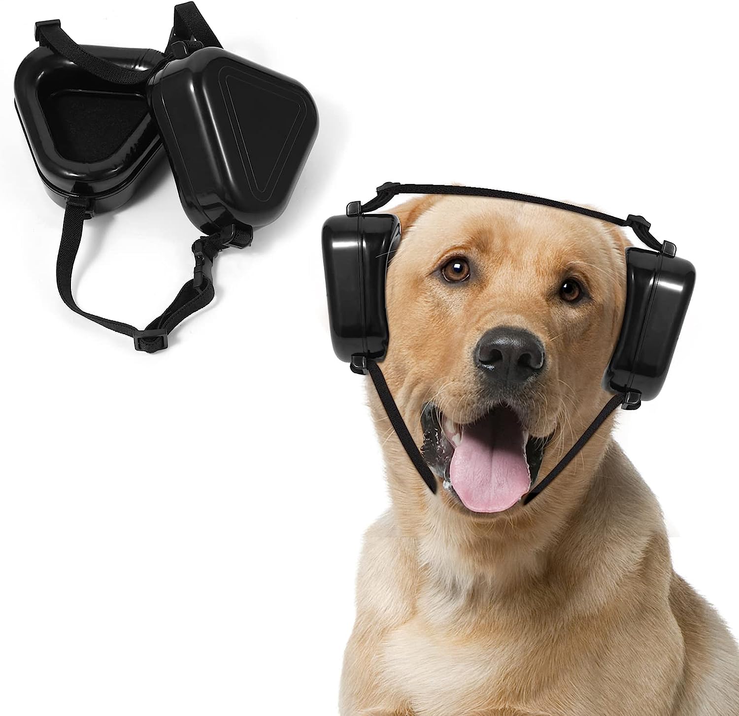Holymid Dog Safety Ear Muffs Noise Protection, Dog Hearing Protection ...