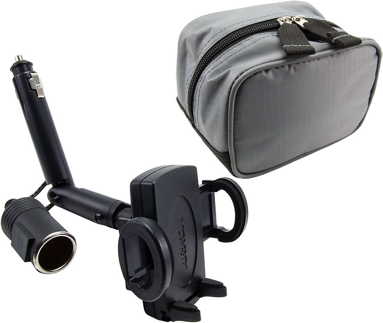 Amazon.com: Arkon Universal Lighter Socket Mount with power dongle for ...