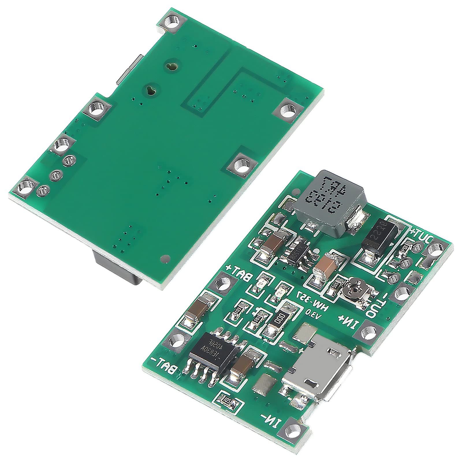 Snapklik.com : 8Pcs 2A USB 18650 Lithium Li-ion Battery Charger Module ...