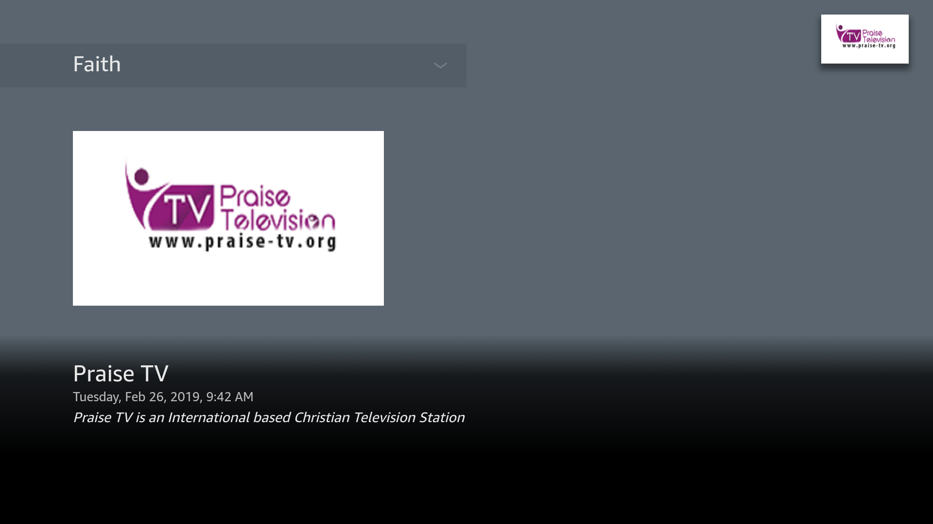 Praise TV - App on Amazon Appstore