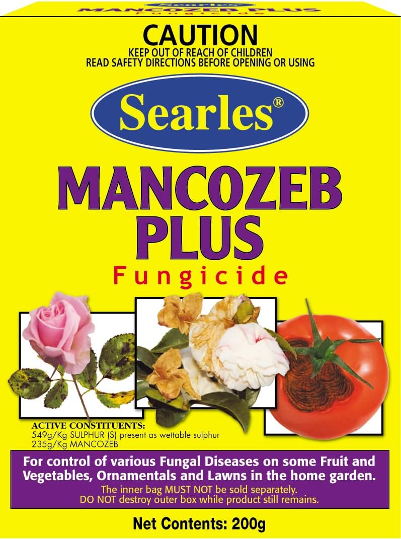 Searles Mancozeb Plus Fungicide, 200g, Multicolor : Amazon.com.au: Garden
