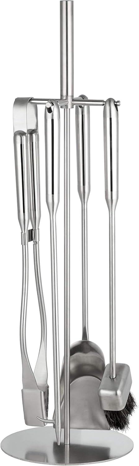 Amazon.com: Hansa Premium Fireplace Tools Set (4 Parts), Stand Fire ...