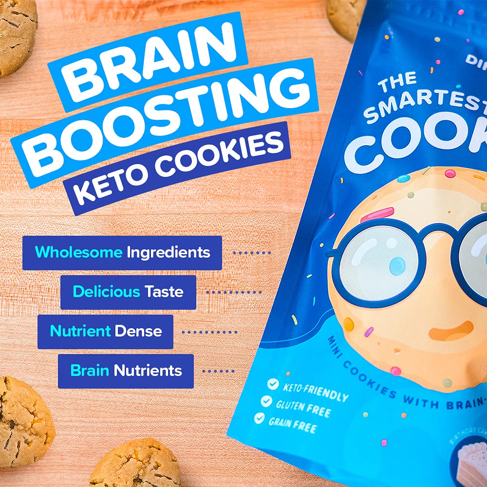 Smart Keto Cookies Bocadillos saludables bajos en carbohidratos con ...