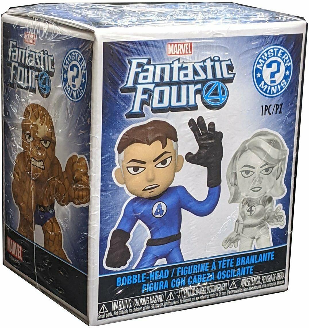 Amazon.com: Funko Mystery Minis: Fantastic Four, Multicolor : Toys & Games