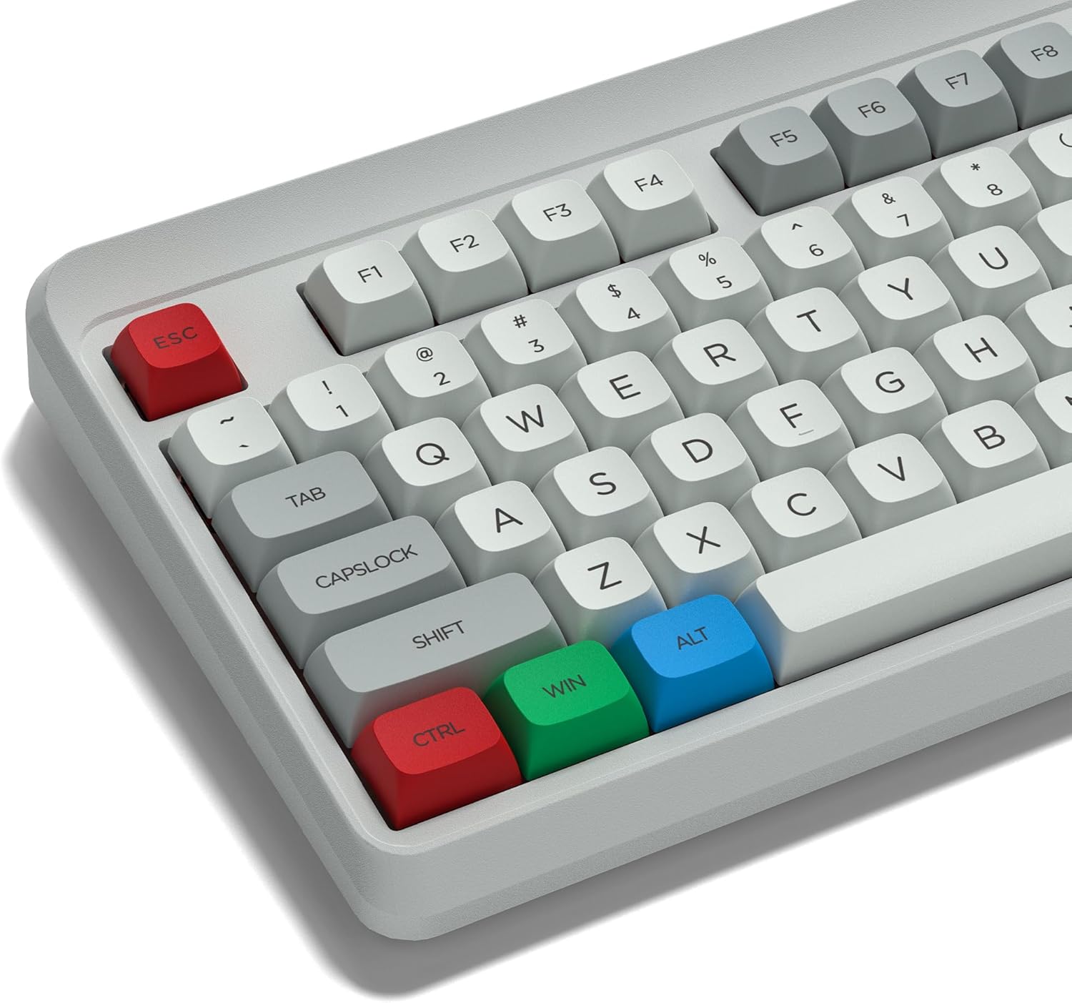 dagaladoo Retro keycaps Japanese Style Double Shot PBT Keycaps Set dye ...