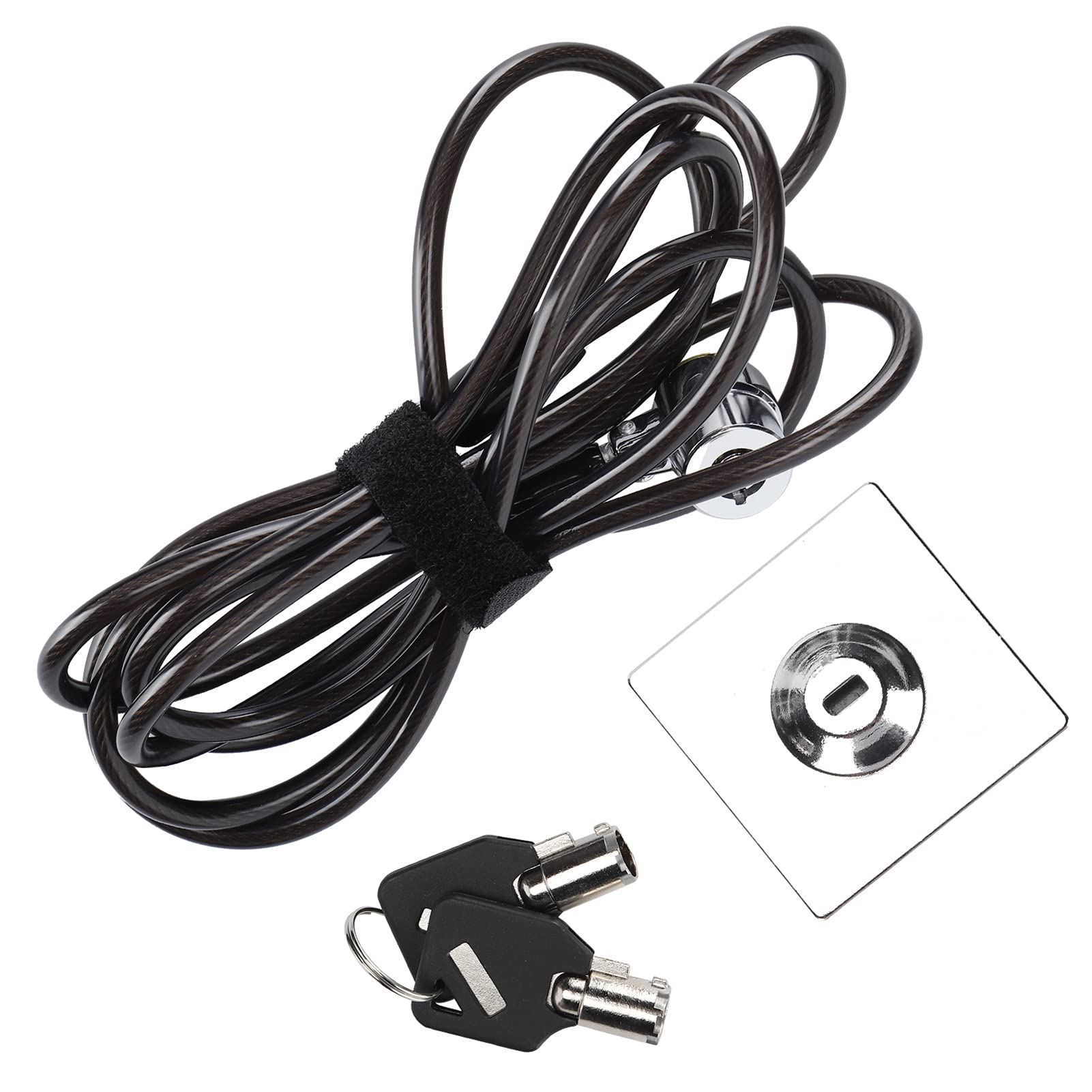 Candado con Cable de Seguridad Candado Portátil con Llave para ...