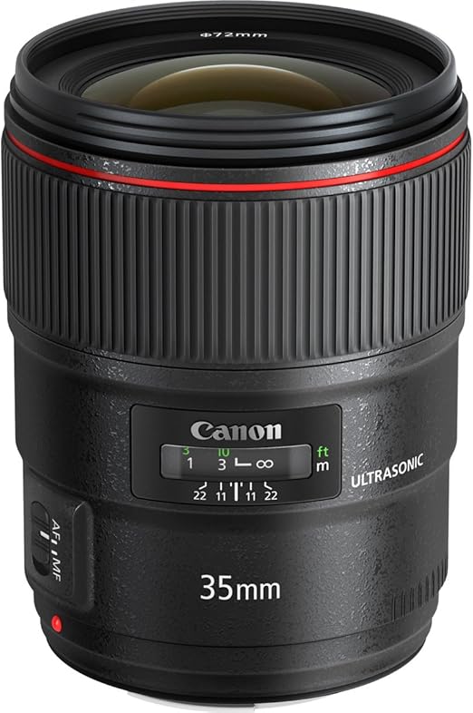 Amazon.com : Canon EF 35mm f/1.4L II USM Lens (International Model) No ...