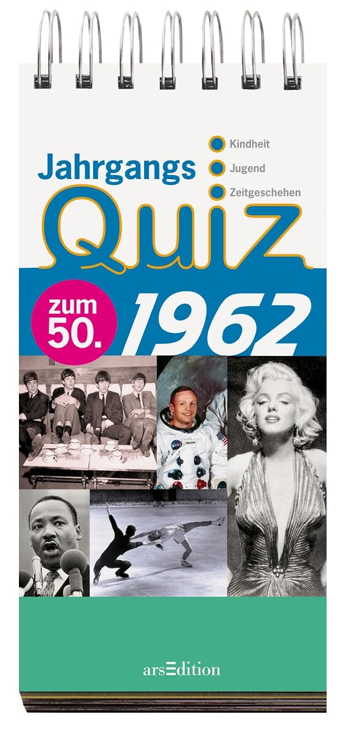 Amazon.com: Jahrgangsquiz 1962: 9783760784175: unknown author: Books