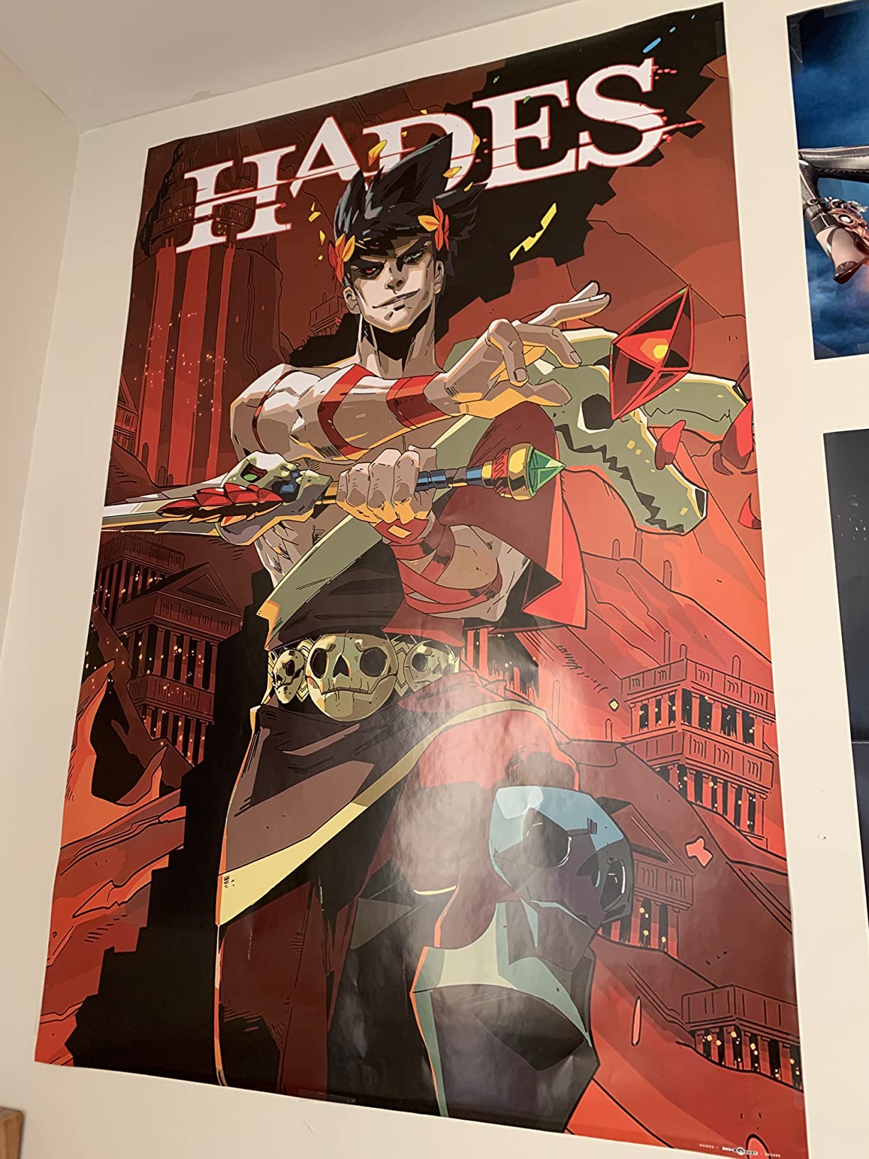 Amazon.com: CINEMAFLIX Hades - Video Game Poster - Measures 24 x 36 ...