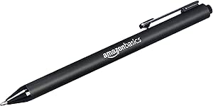 Amazon Basics Retractable Ballpoint Pen - Black - 12-Pack : Amazon.co ...