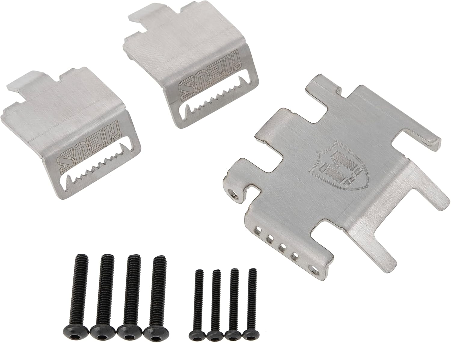 Amazon.com: MEUS RACING Stainless Steel Chassis Armor Axle Protector ...