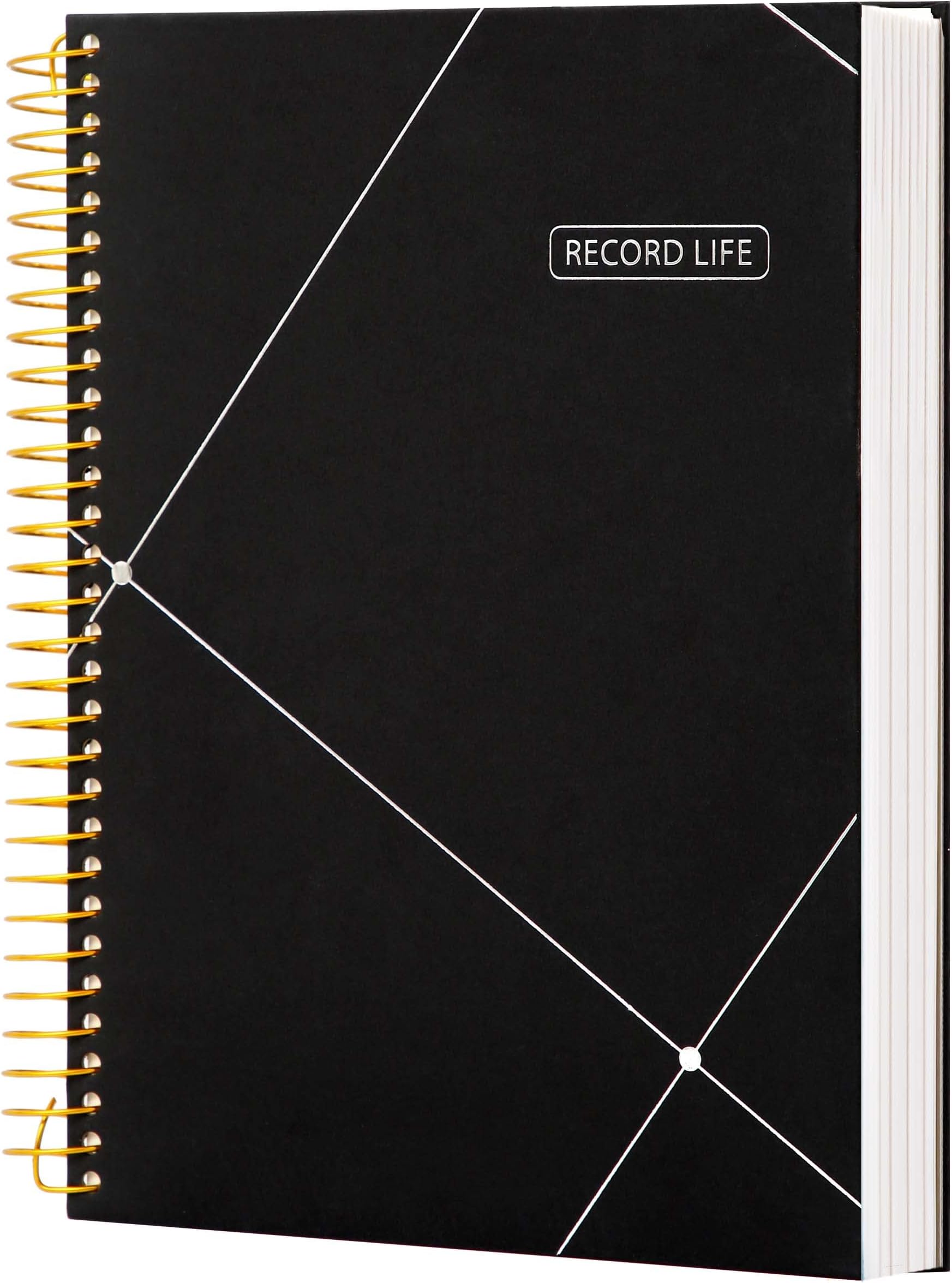 Amazon.com : Yoment Spiral Bullet Dotted Journal Large Hardcover Spiral ...