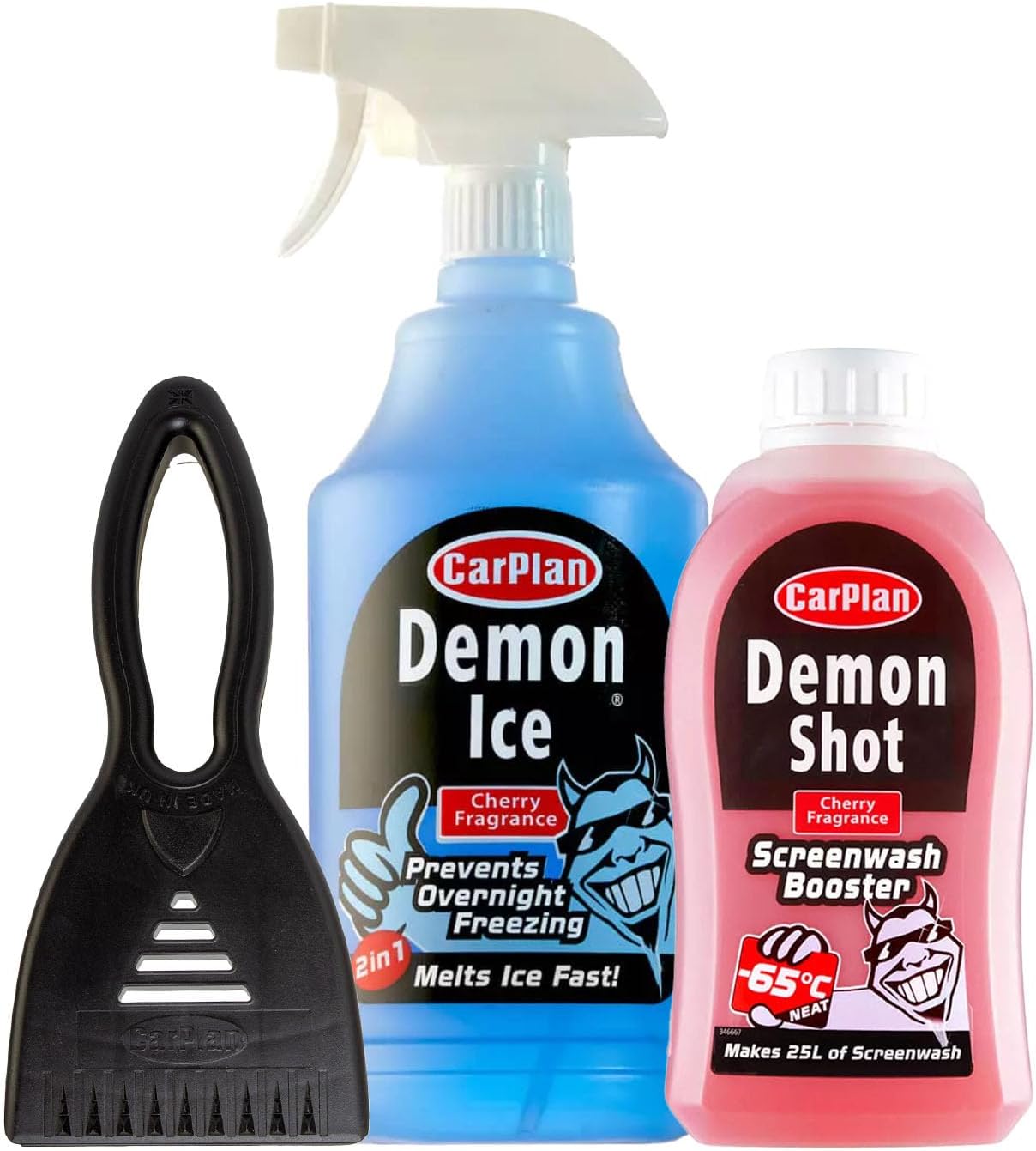 CarPlan Demon Shot Screenwash Booster, 500ml (Pack of 1) & CarPlan ...