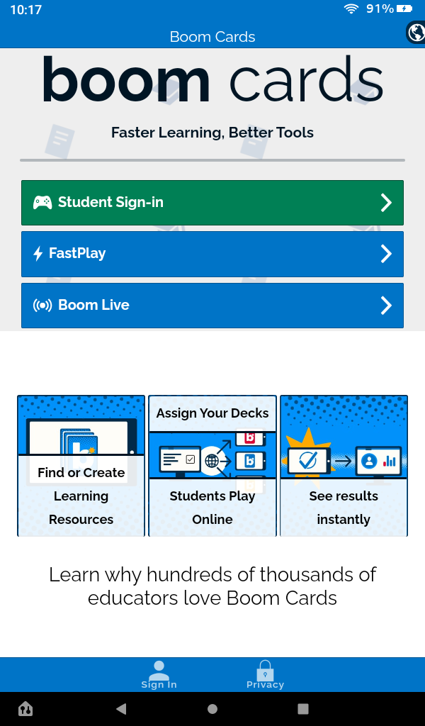 Boom Cards - App on Amazon Appstore