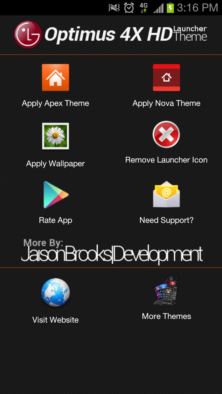 LG Optimus 4X HD Launcher Theme - App on Amazon Appstore