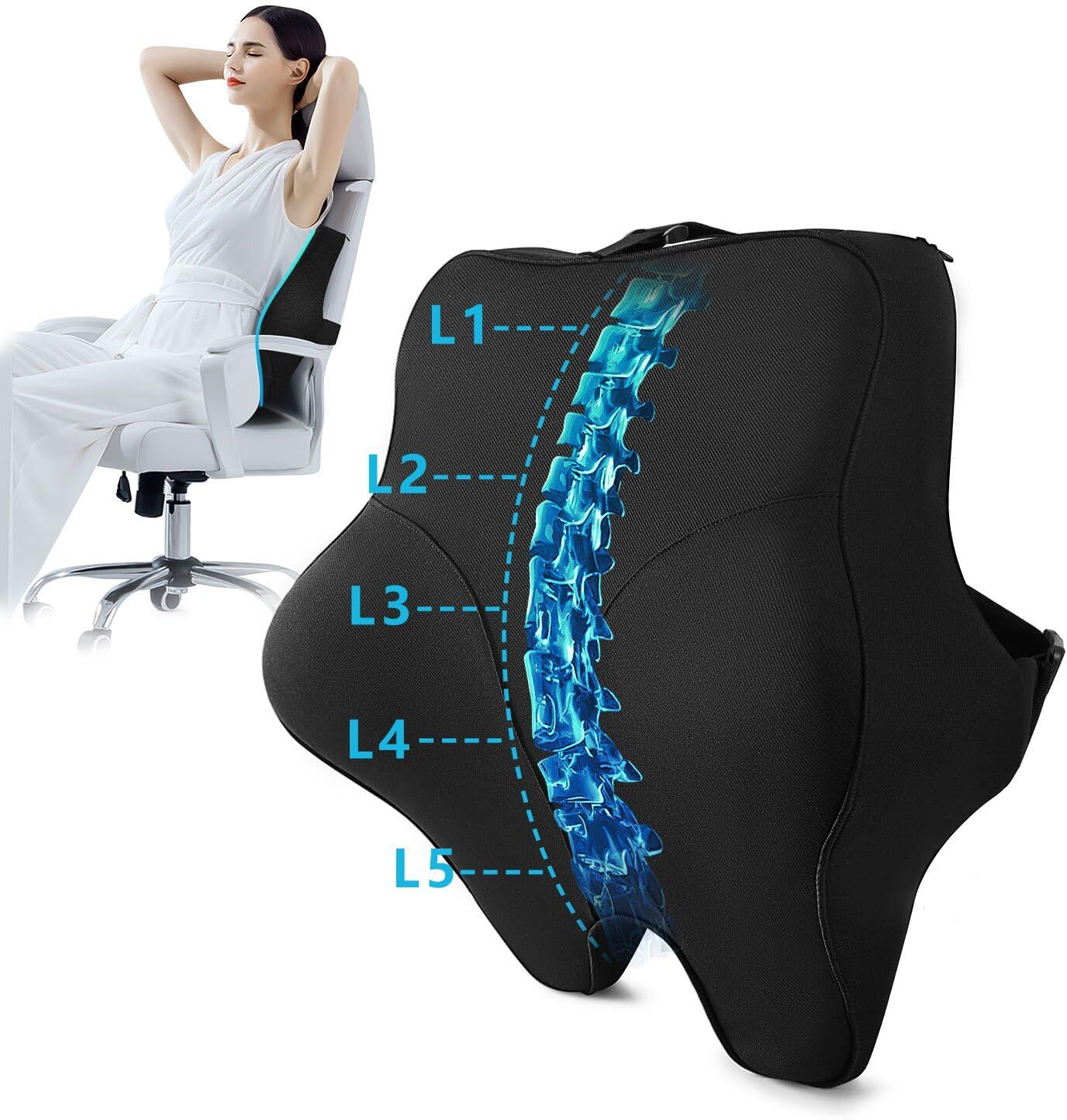 Amazon.com: Gokhale Method Stretchsit Cushion Lumbar Support/backrest ...
