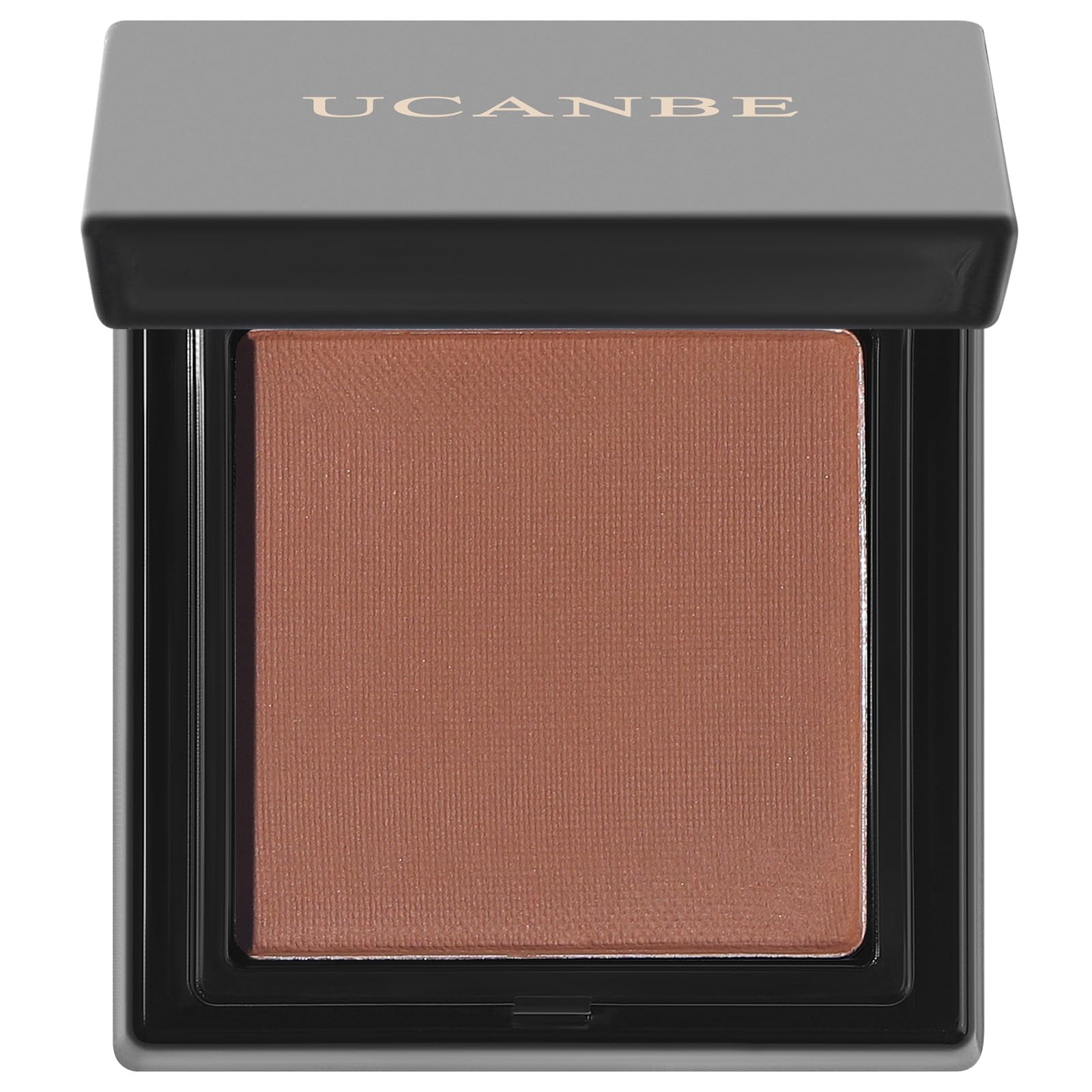 Amazon.com : UCANBE Brown Single Eyeshadow Palette, Highly Pigmented ...