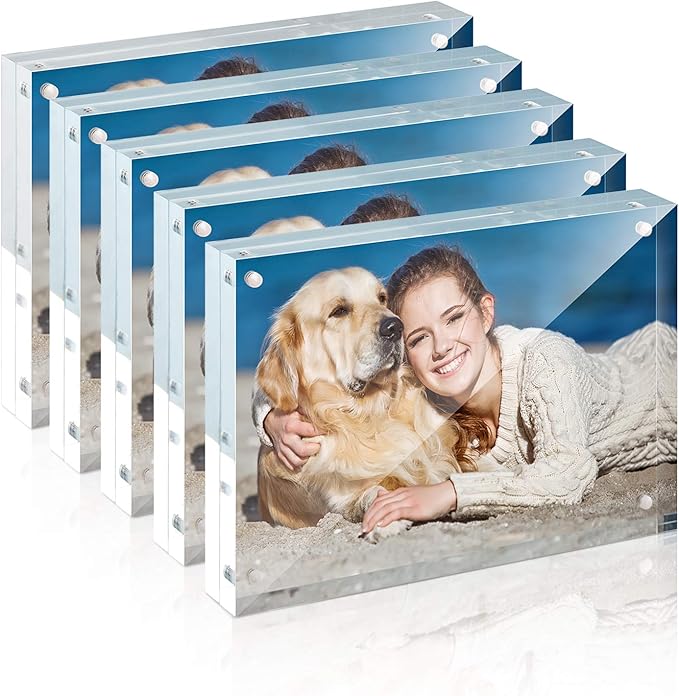 Amazon.com - Acrylic Picture Frame, TWING 5x7 Inch 5 Pack Acrylic Photo ...