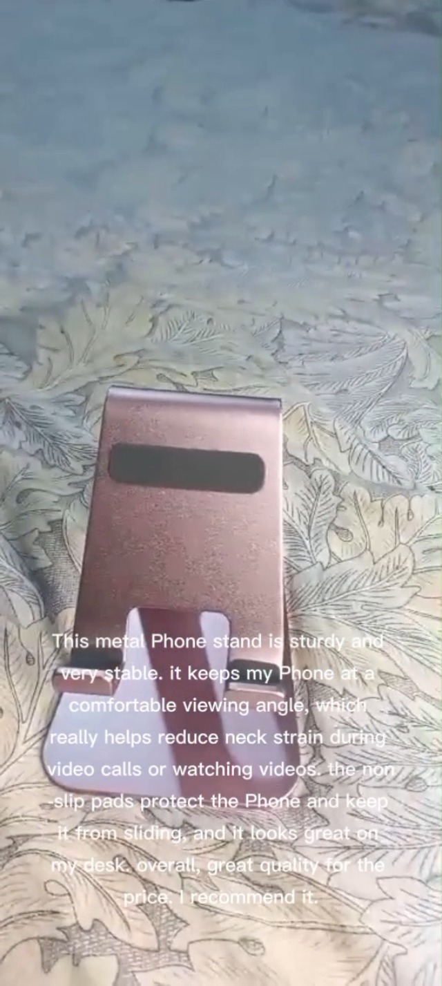 Watch Honest review of this great Phone stand on Amazon Live