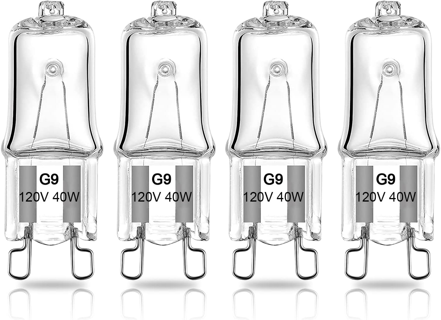 Amazon.com: DUMILOO G9 Halogen Light Bulb 40W for Whirlpool Microwave ...