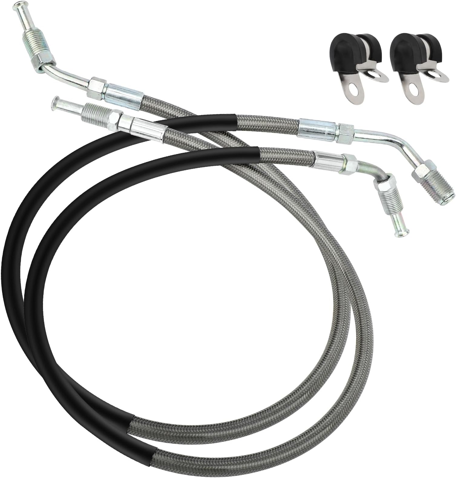 Amazon.com: Polaris ATV Brake Line Kit, Rear, Genuine OEM Part 2202708 ...