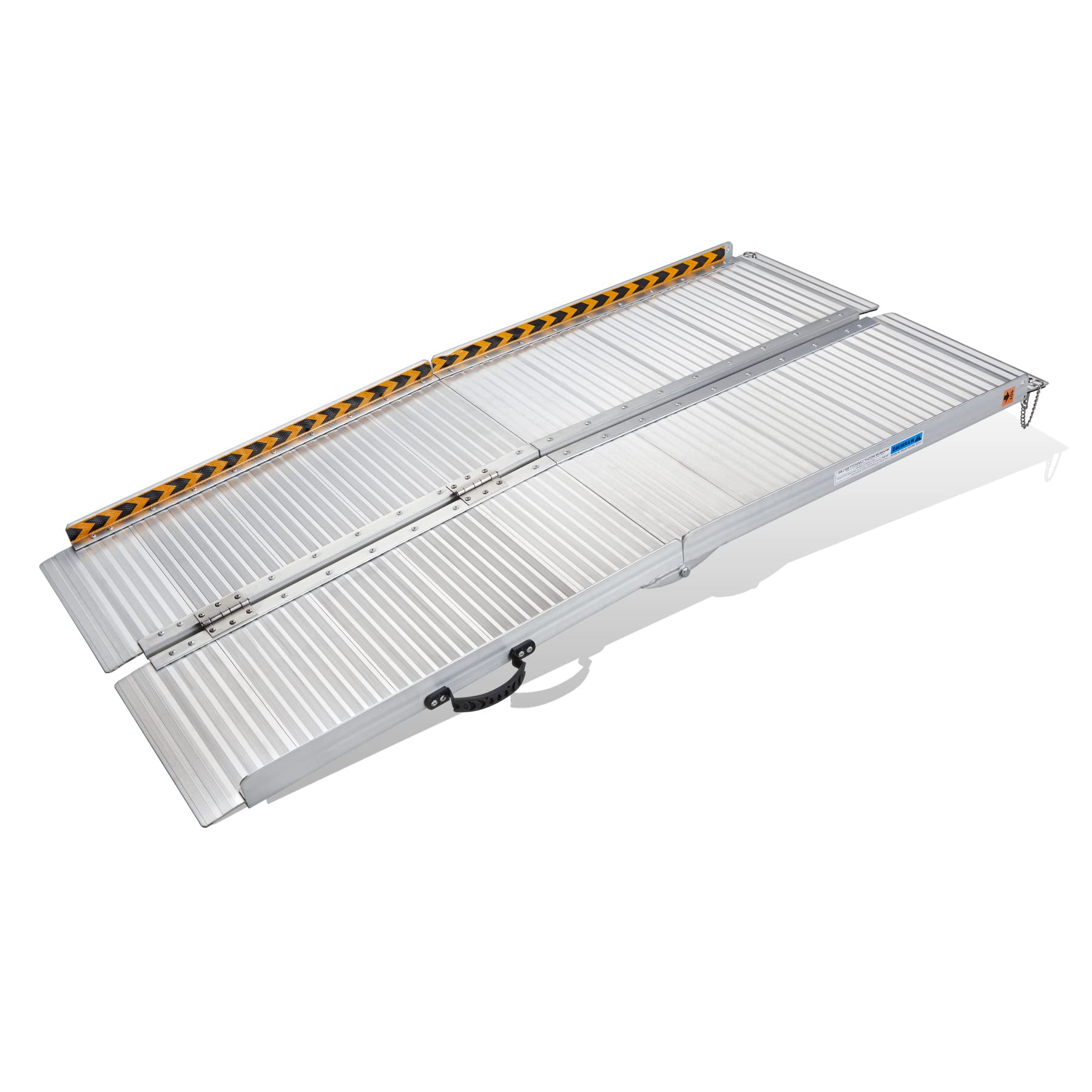 Fachnuo Portable Wheelchair Ramp 5ft Non Skid Aluminum Folding ...