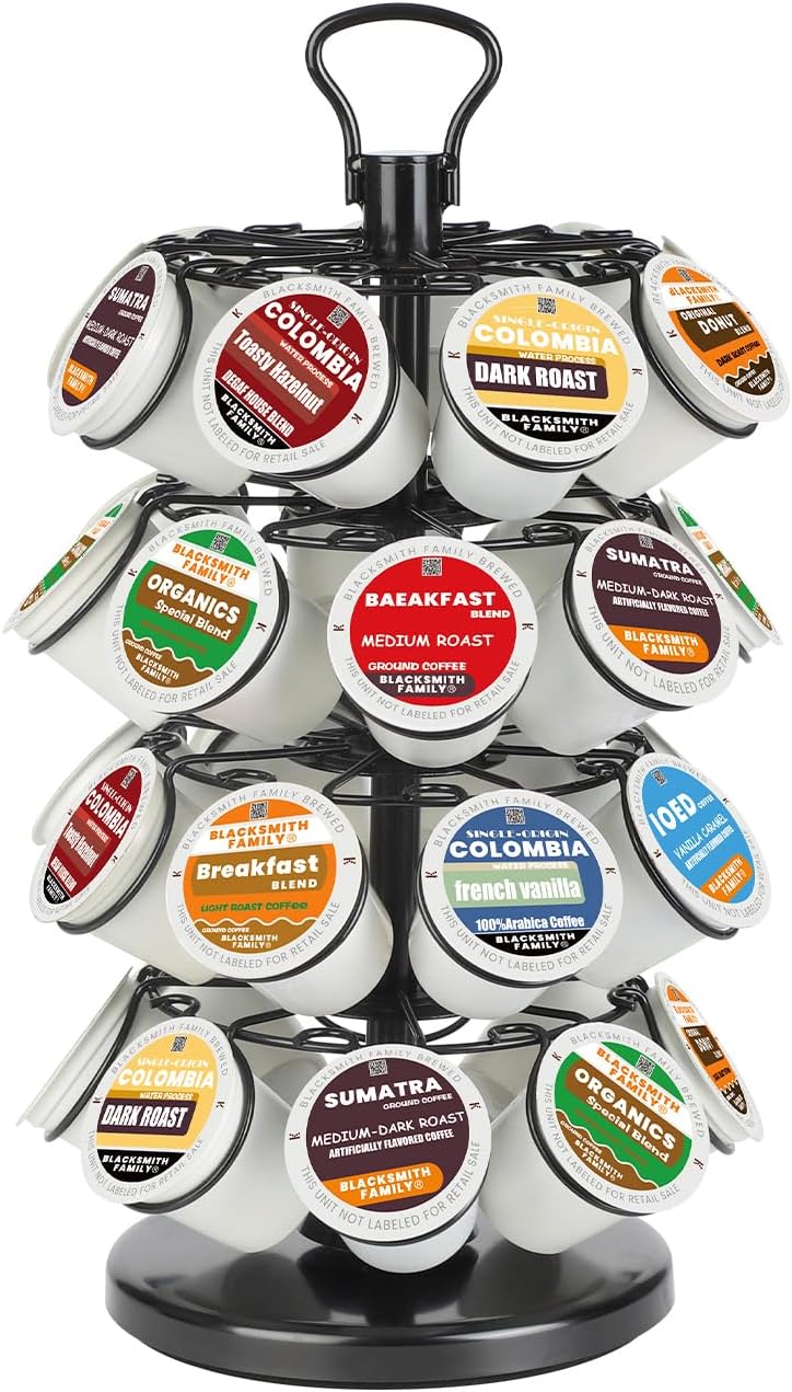 Amazon.com: Neat-O Coffee Pod Storage spinning Carousel Holder - 24 ct ...