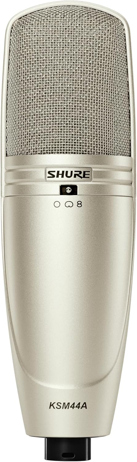 Amazon.com: Shure KSM44A Multi-Pattern Condenser Microphone - Large ...