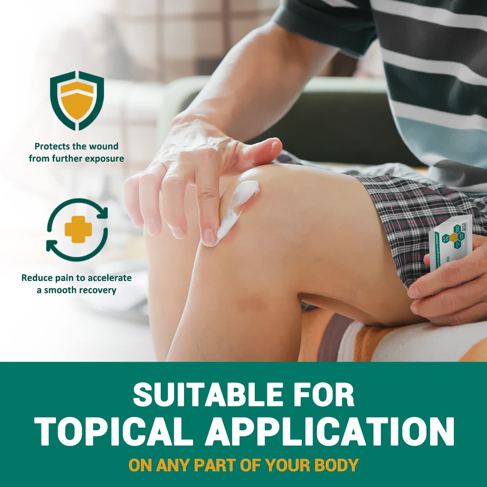 Snapklik.com : MED PRIDE Triple Antibiotic Ointment 144 Packets X 0.9g ...
