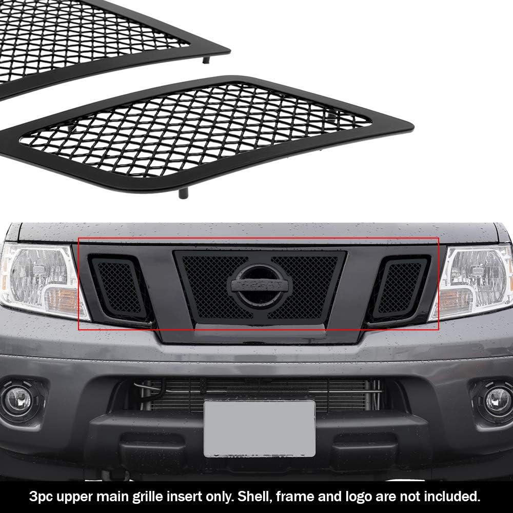 Amazon.com: Genuine Nissan Parts - Grille Assy Black (62310-9BP1A ...