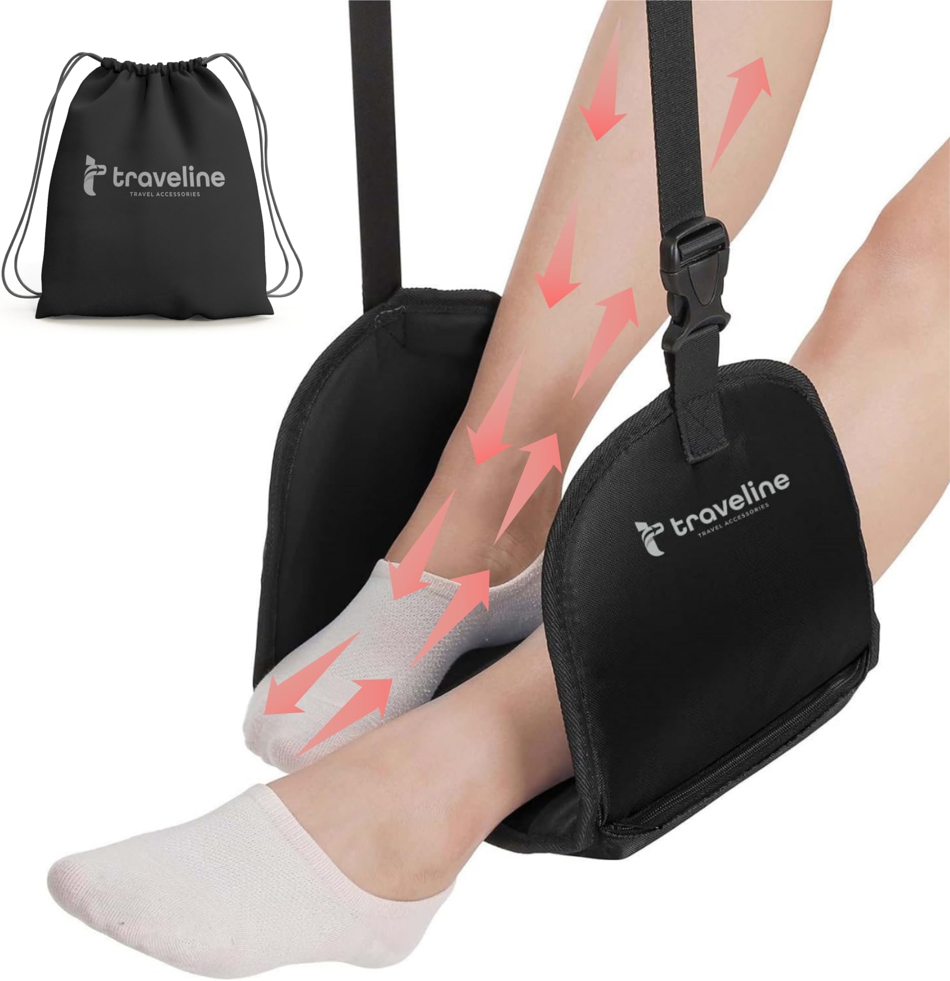 Amazon.com: Airplane Foot Rest Travel – Premium Memory Foam Foot ...