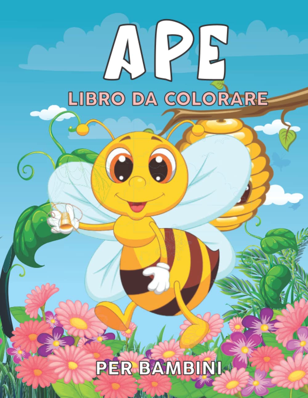 Disegni Da Colorare Api Per Bambini Pin Di Rosanna Mascanzoni Su