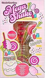 Make Your Own Mega Shake - Strawberry - DIY Mega Shake Kit - Homemade ...