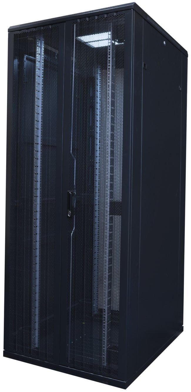Buy 42U 19 inch Free Standing Server Rack Cabinet with Perforated Metal ...